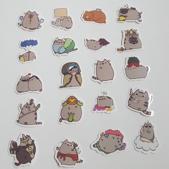 Other | 10 Pusheen Stickers | Poshmark